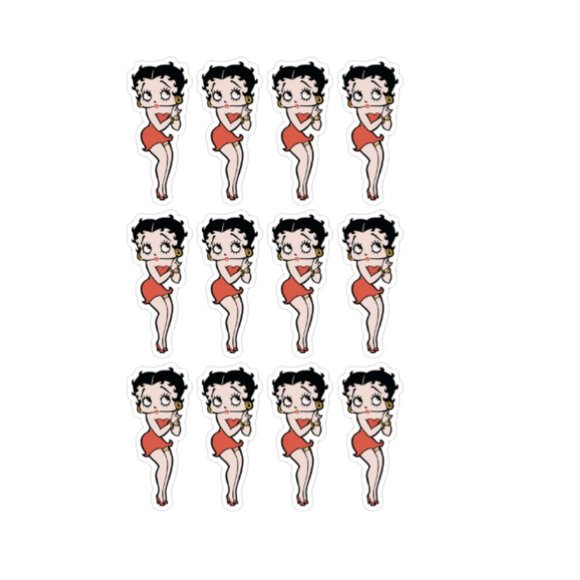 Design | Betty Boop Laminated Vinyl Stickers 68 | Poshmark